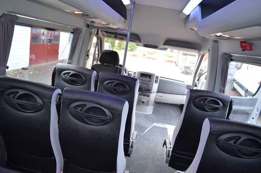 MERCEDES 519 CDI euro 5- wynajem busa Warszawa, Polska i Europa